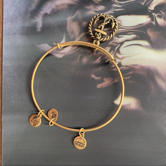 Alex and Ani | Jewelry | Alex And Ani Path Of Symbols Anchor Adjustable Bracelet | Poshmark